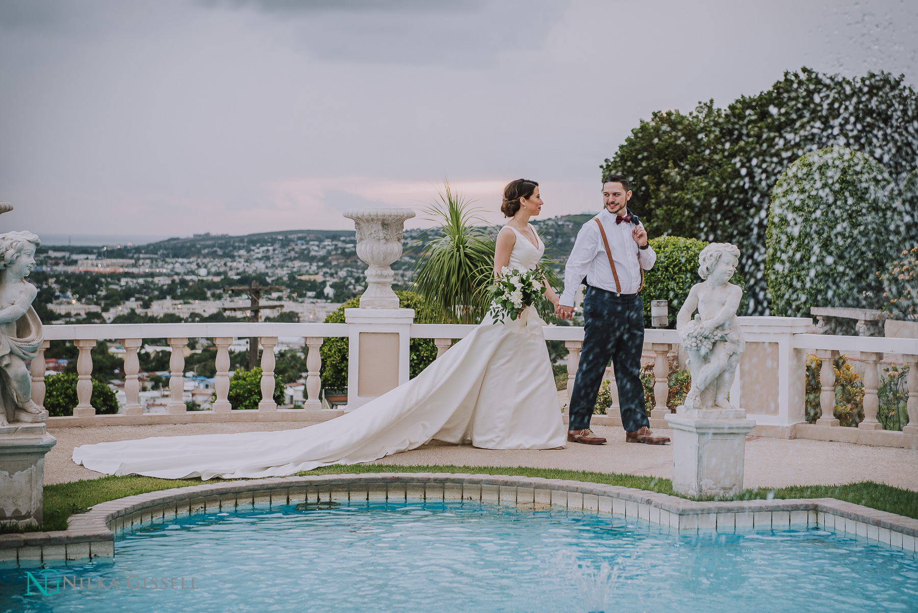 Castillo Serrallés Ponce Destination Wedding - Nilka Gissell Photography